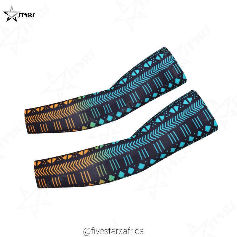 TRIBAL COLORED STAR HAND WARMERS SLEEVES - Five Stars